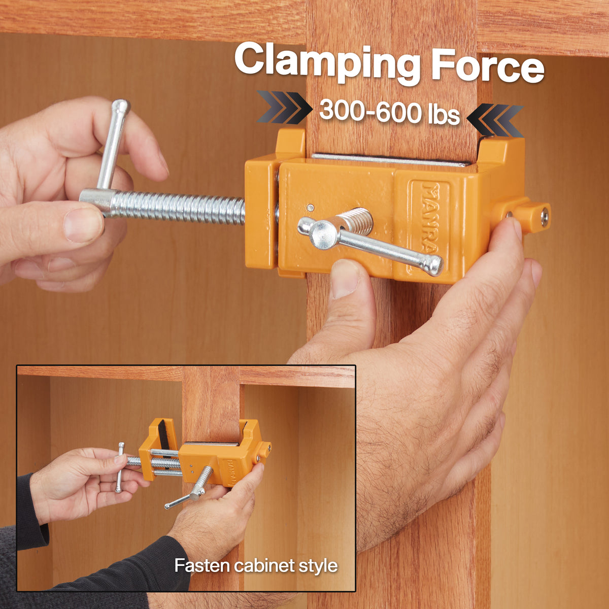 Cabinet Clamps (4 Pack) Protective Case Included – Manram Tools