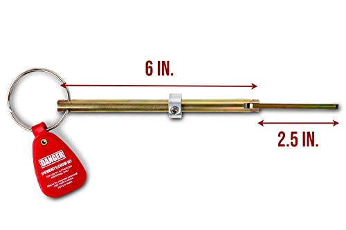 Elevator Door Key, Universal Elevator Drop Key with Tag for Emergency ...